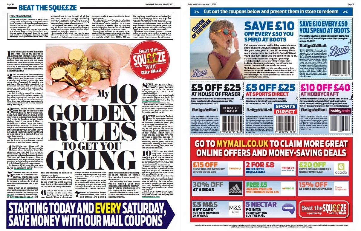 Meet Jasmine Birtles, The Daily Mail's new Money Saving Columnist ...